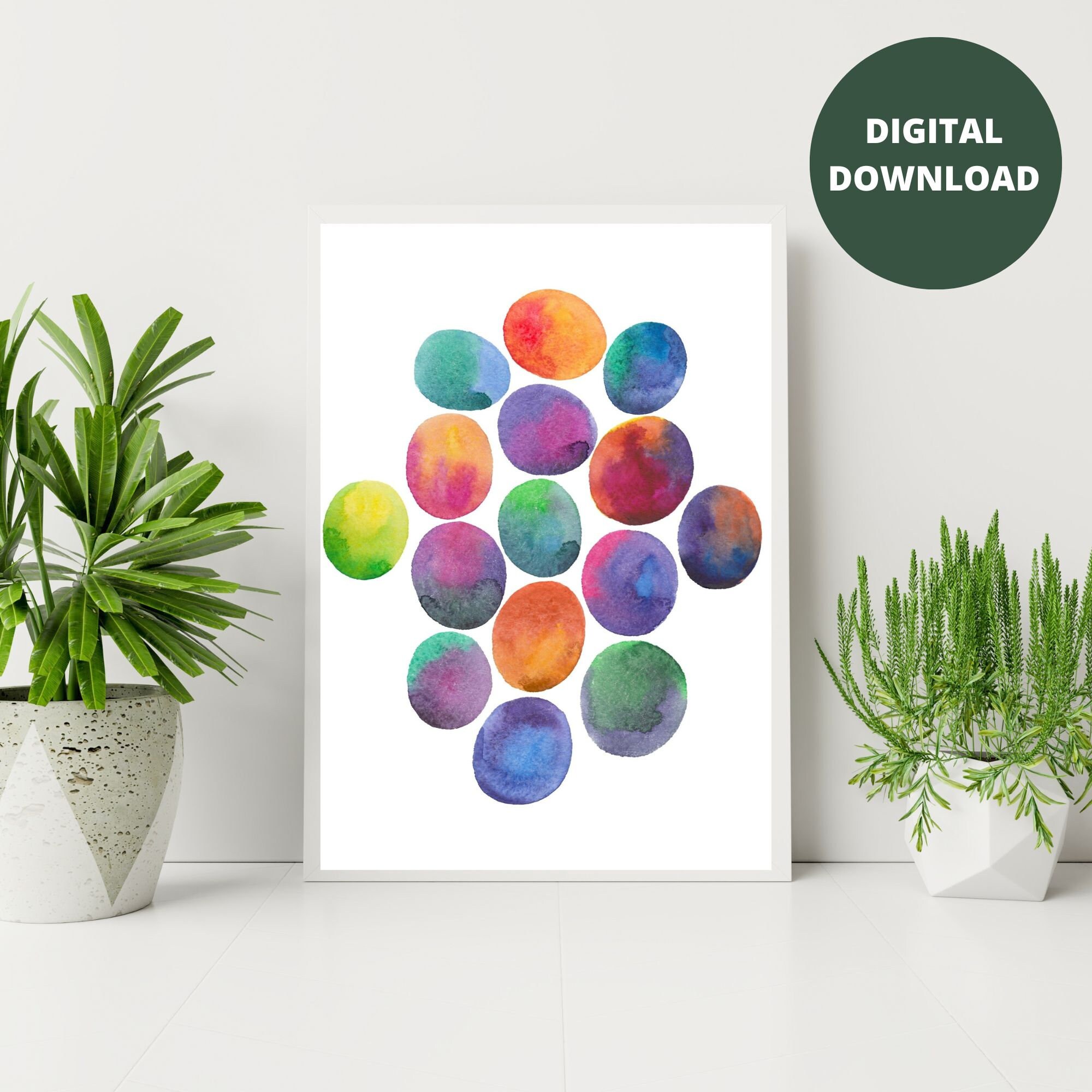 Large Modern Colorful Wall Art Large Art Print Abstract Wall Art ...