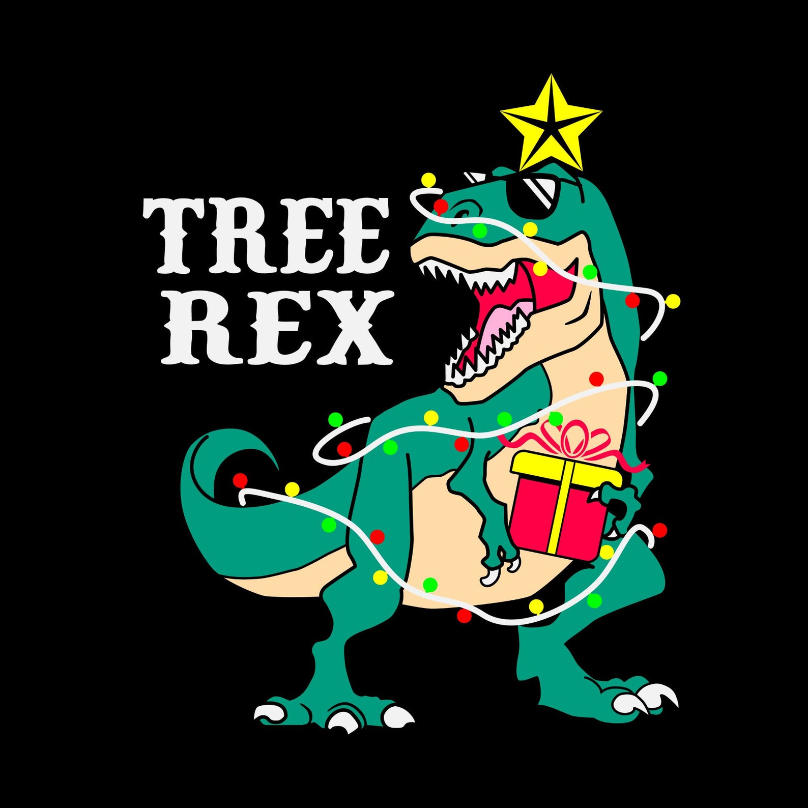 Tree Rex Svg Png, Christmas, Dinosaur Christmas PNG, Rex Png, Christmas ...