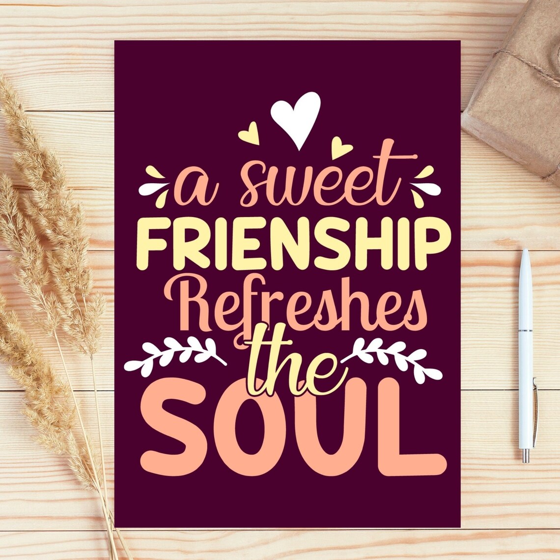 A Sweet Friendship Refreshes the Soul, Bible Verses, Friendship Quotes ...