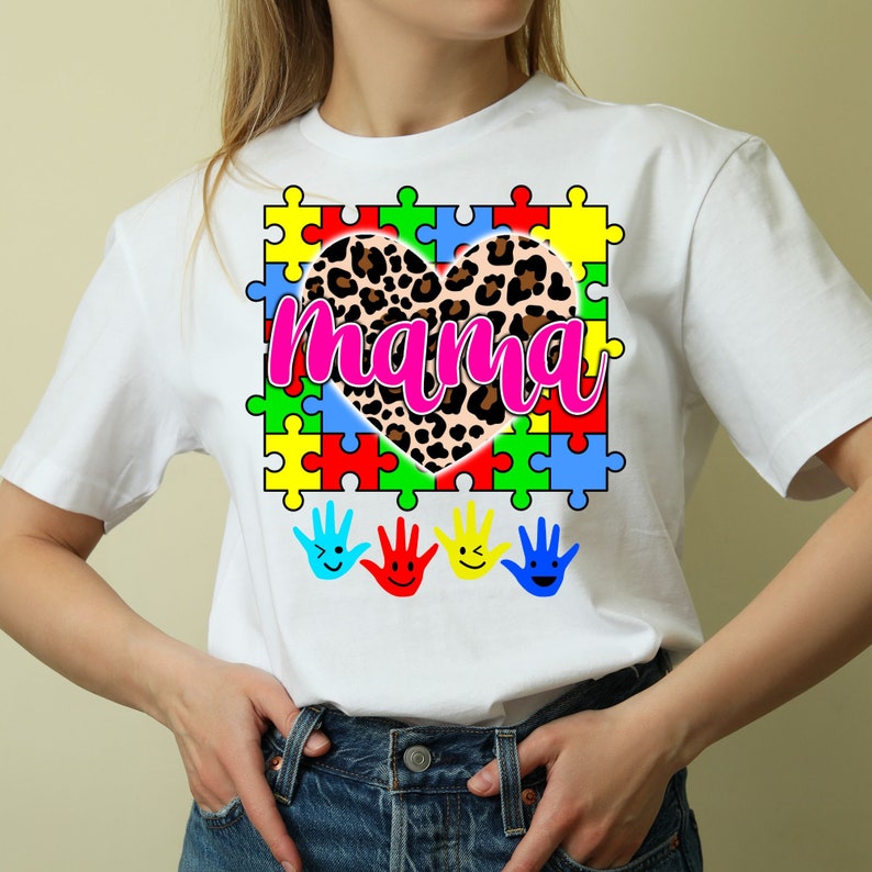 Autism Mama Mom Png I Autism Sublimation PNG Design | Autism Love ...