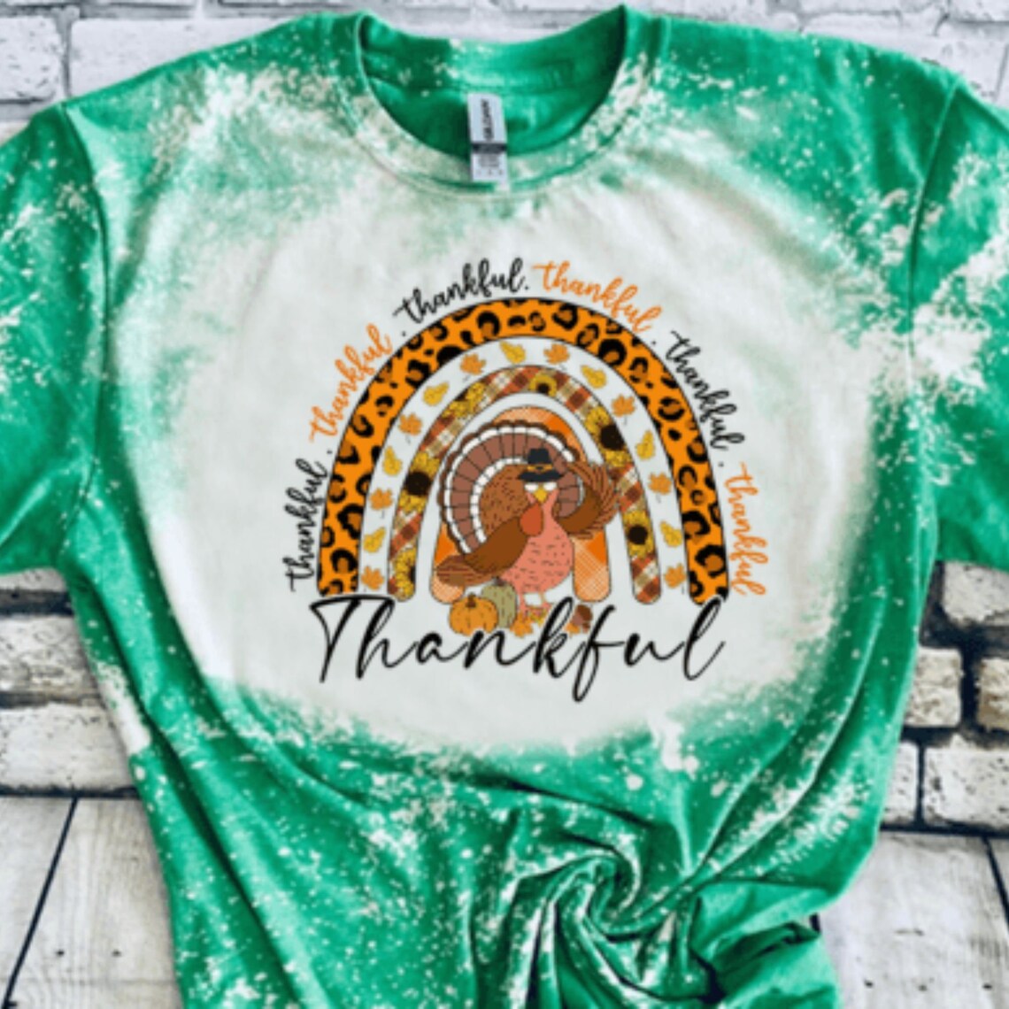 Rainbow Thankful Thanksgiving Turkey Png,thanksgiving PNG Design ...