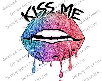 Pink Leopard Lips Png,valentines Day Pink Leopard,lips Clipart, Lips ...