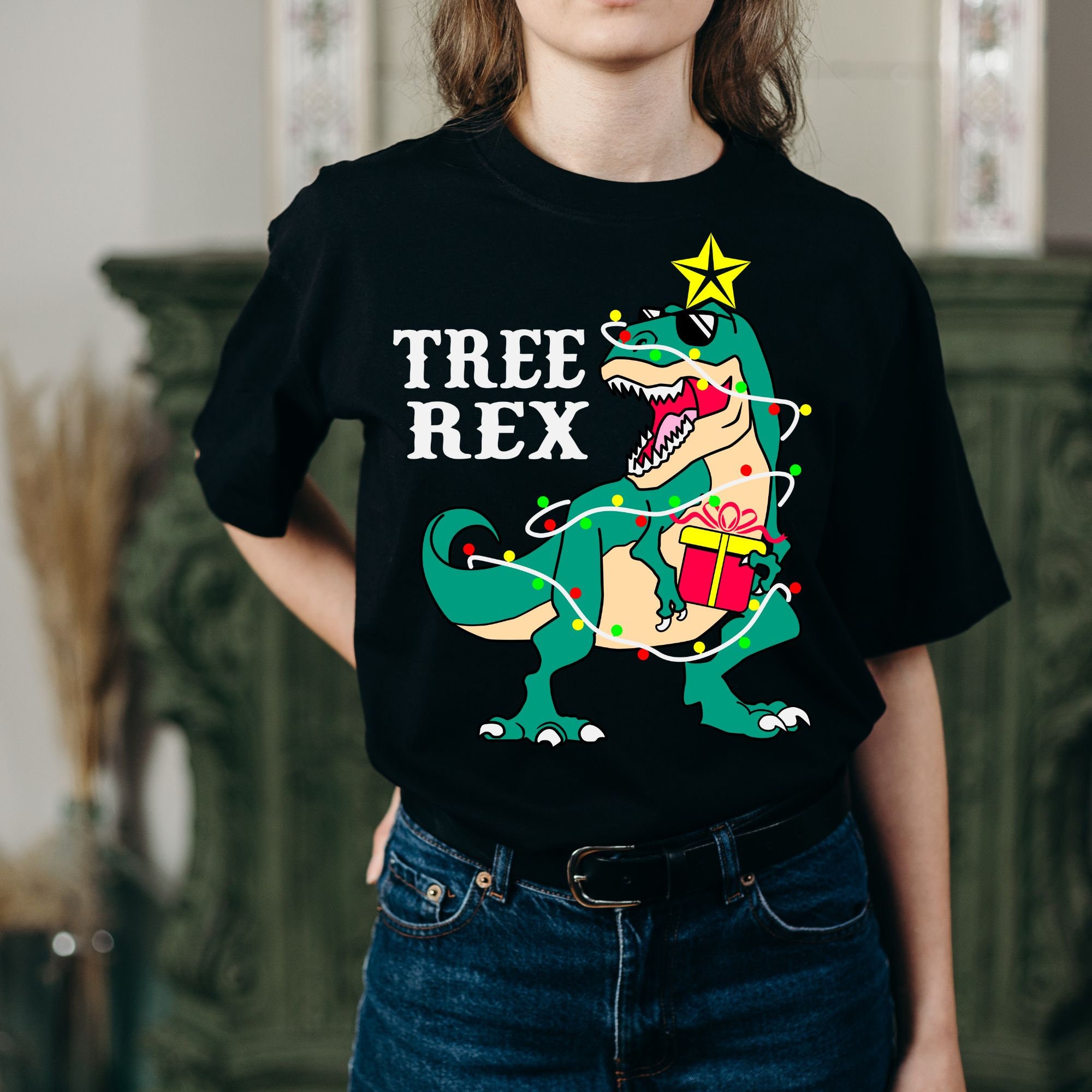 Tree Rex Svg Png, Christmas, Dinosaur Christmas PNG, Rex Png, Christmas ...