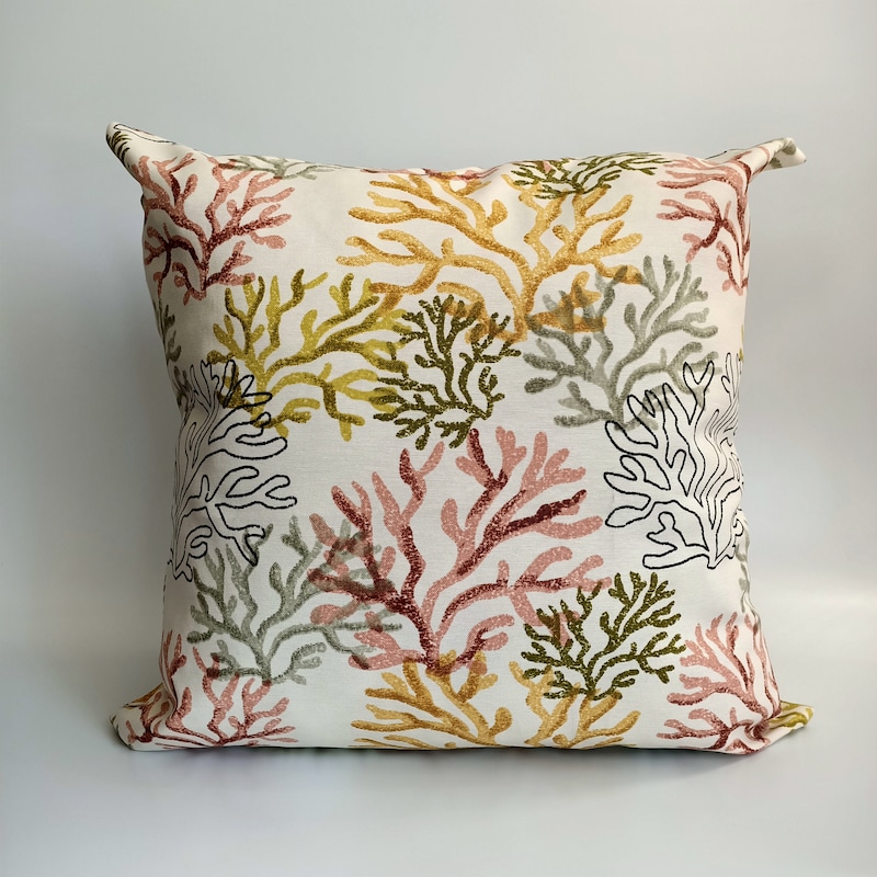 Coral Pillow Covers - Etsy