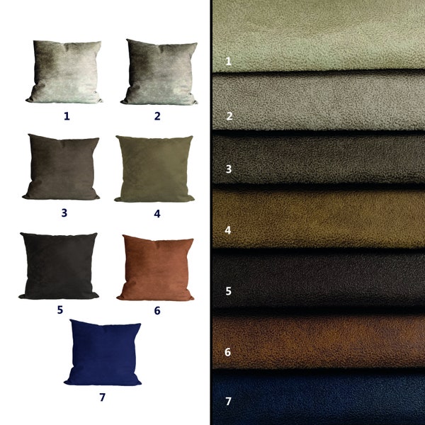 Suede Pillow - Etsy