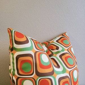 Retro Pillow Cover, 60s, 70s, 80s Decor Pillow Cover, Nostalgic Home ...