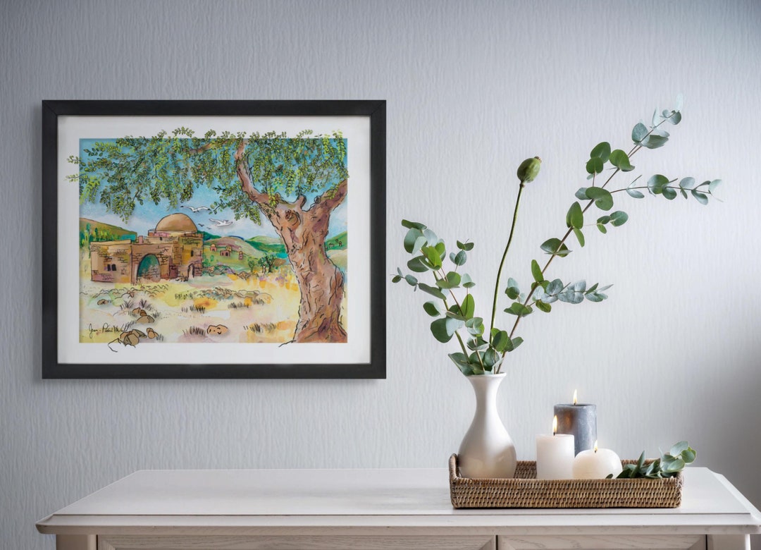 Kever Rachel 3D Painting on Glass, Kever Rochel Painting, Rachel's Tomb ...