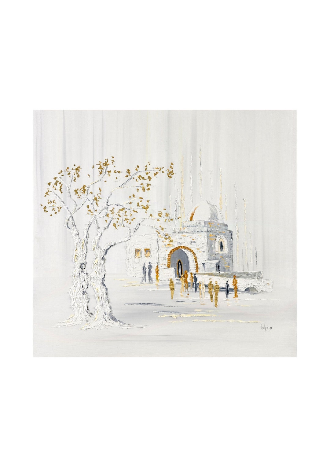 Meaningful Original Painting of Rachel's Tomb (kever Rochel) - Etsy