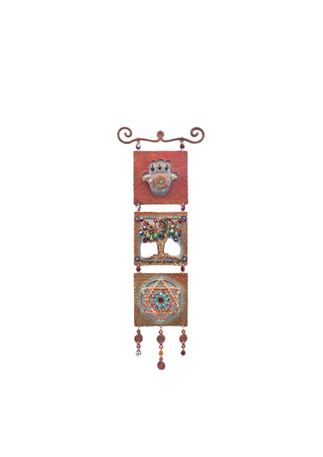 Beautiful 3D Copper Mobile for Good Luck - Etsy