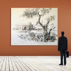 White and Green Kever Rachel Painting, Kever Rochel Painting, Rachel's ...