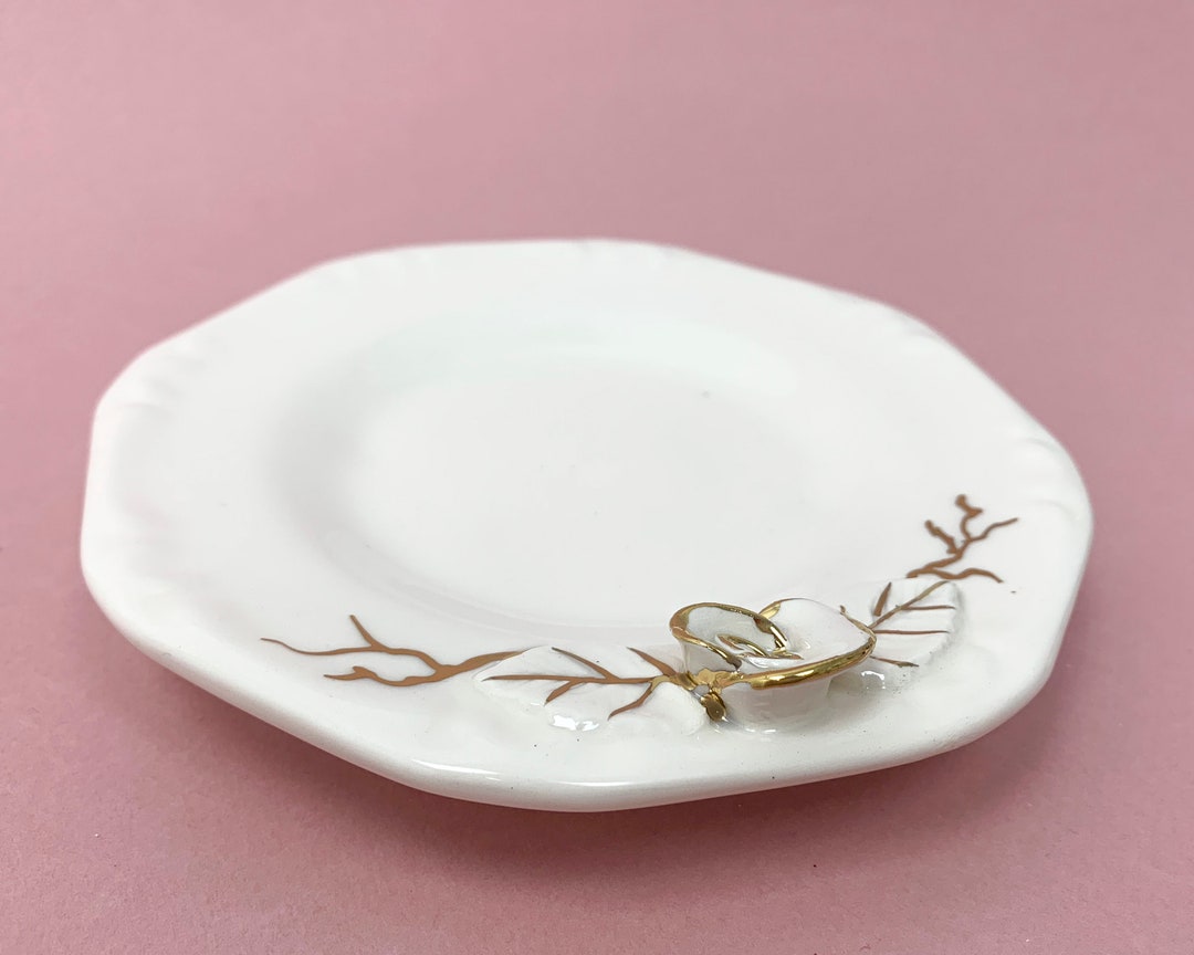 Ceramic Plate, Minimal Ceramics, Shabbat Plate, Kiddush Cup Plate ...
