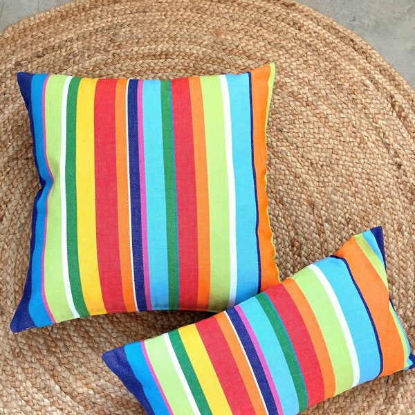 Multi Color Pillow - Etsy