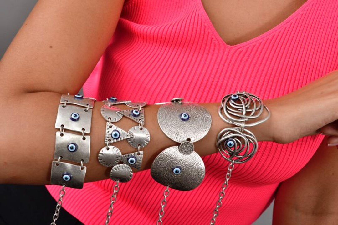 Evil Eye Bracelet, Mal De Ojo, Malfortune Repellent, Protection Symbol ...