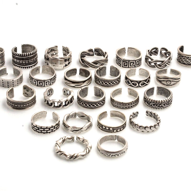 Mens Adjustable Rings - Etsy