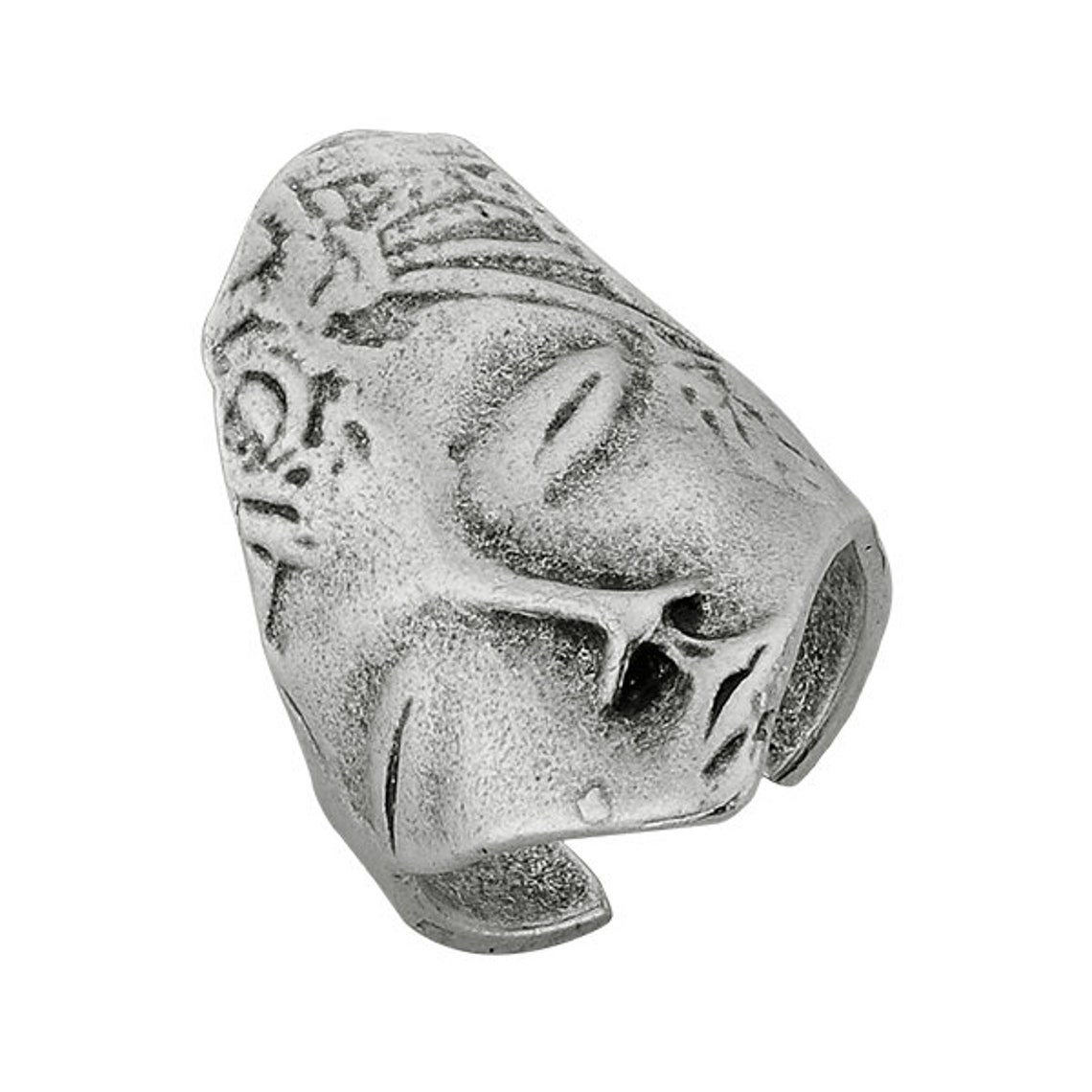 Antique Silver Face Ring Silver Adjustable Ring Statement | Etsy