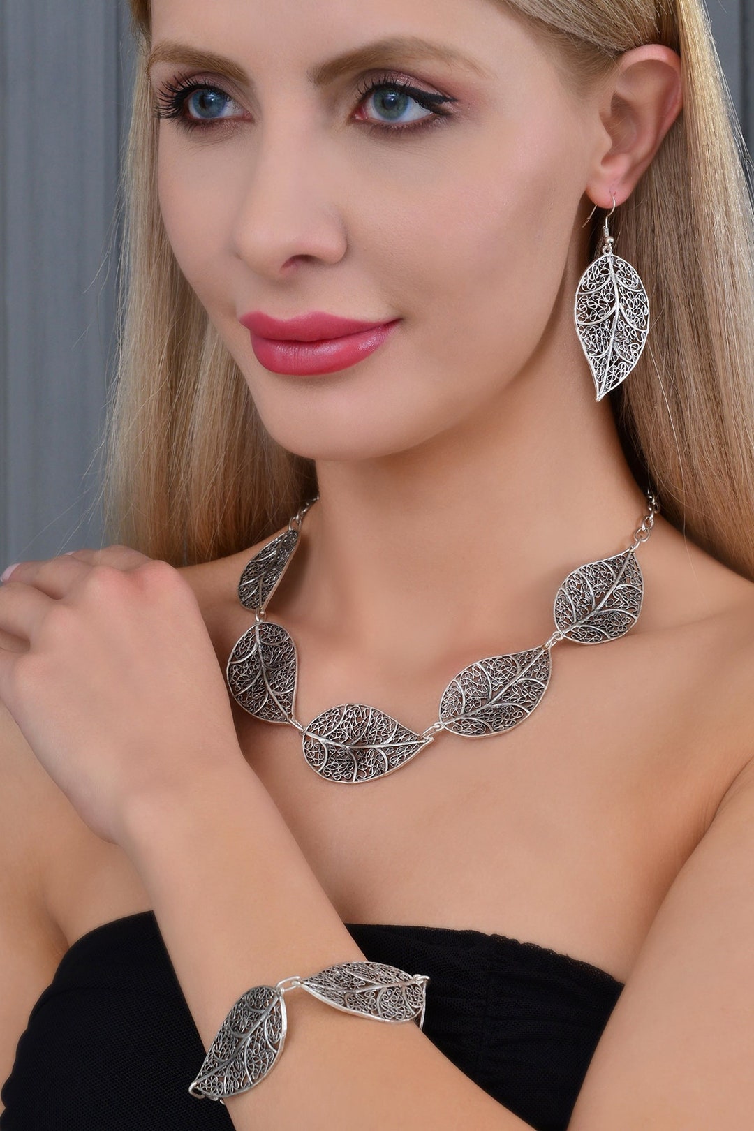 Boho Chic Necklace Set, Boho Jewelry Set, Bohemian Boho Hippie Gypsy ...