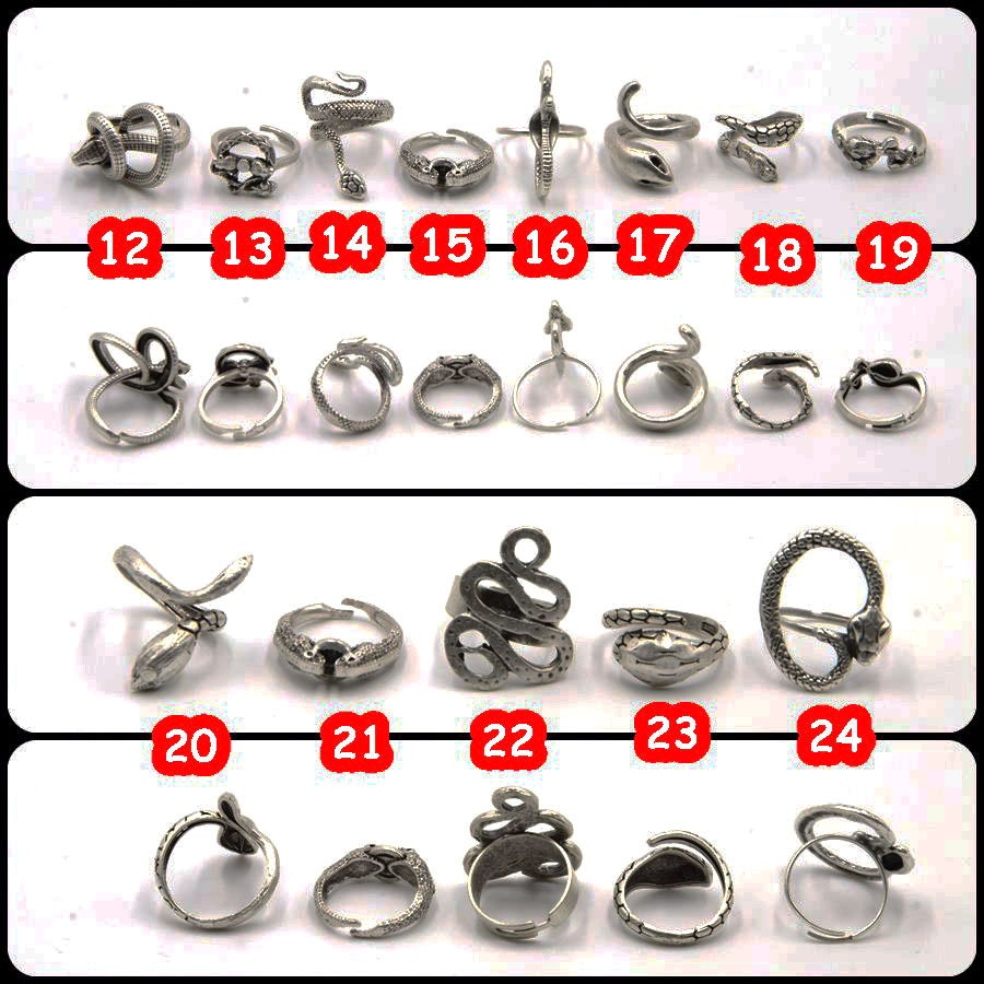 Extra Long Snake Ring Full Finger Bold Animal Ring Statement | Etsy