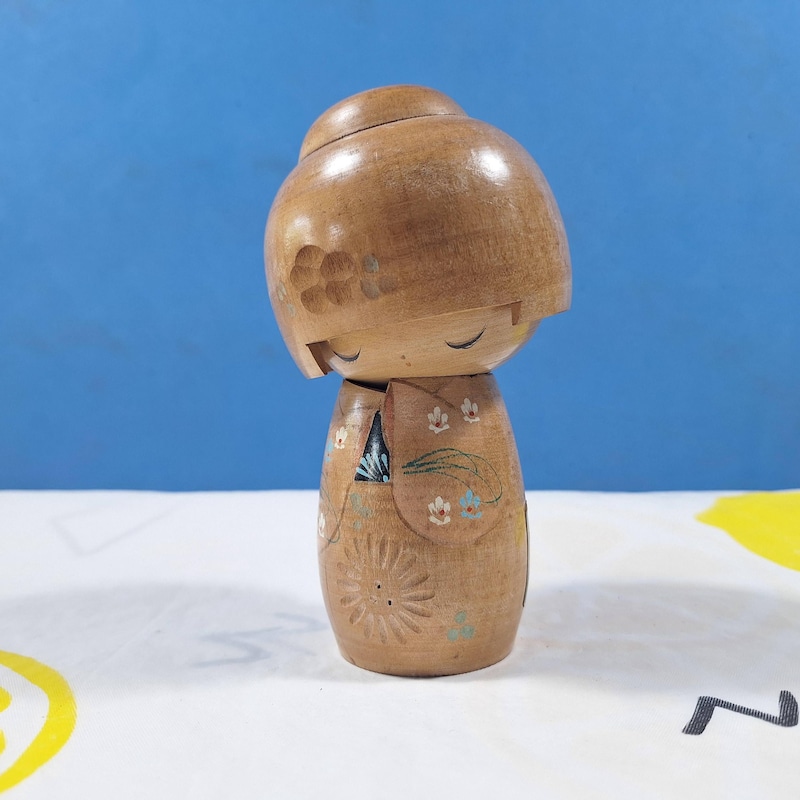 Japanese Antique Kokeshi - Etsy