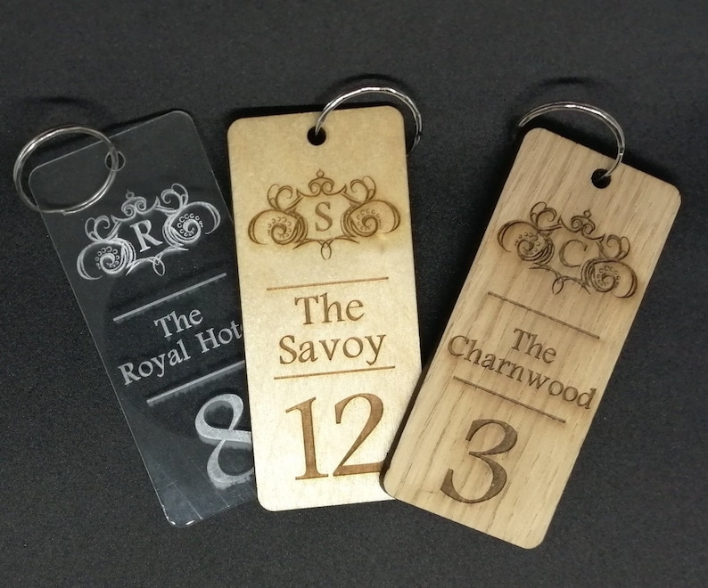 Quality Personalised Key Fobs large - Etsy UK
