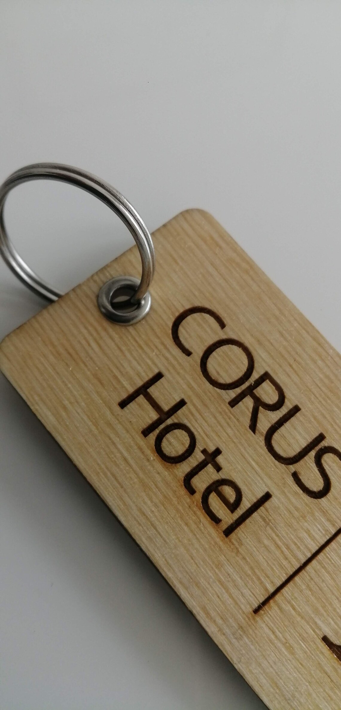 Key-tags Fobs (large) Hotel B&B Motel Personalised Engraving Name ...