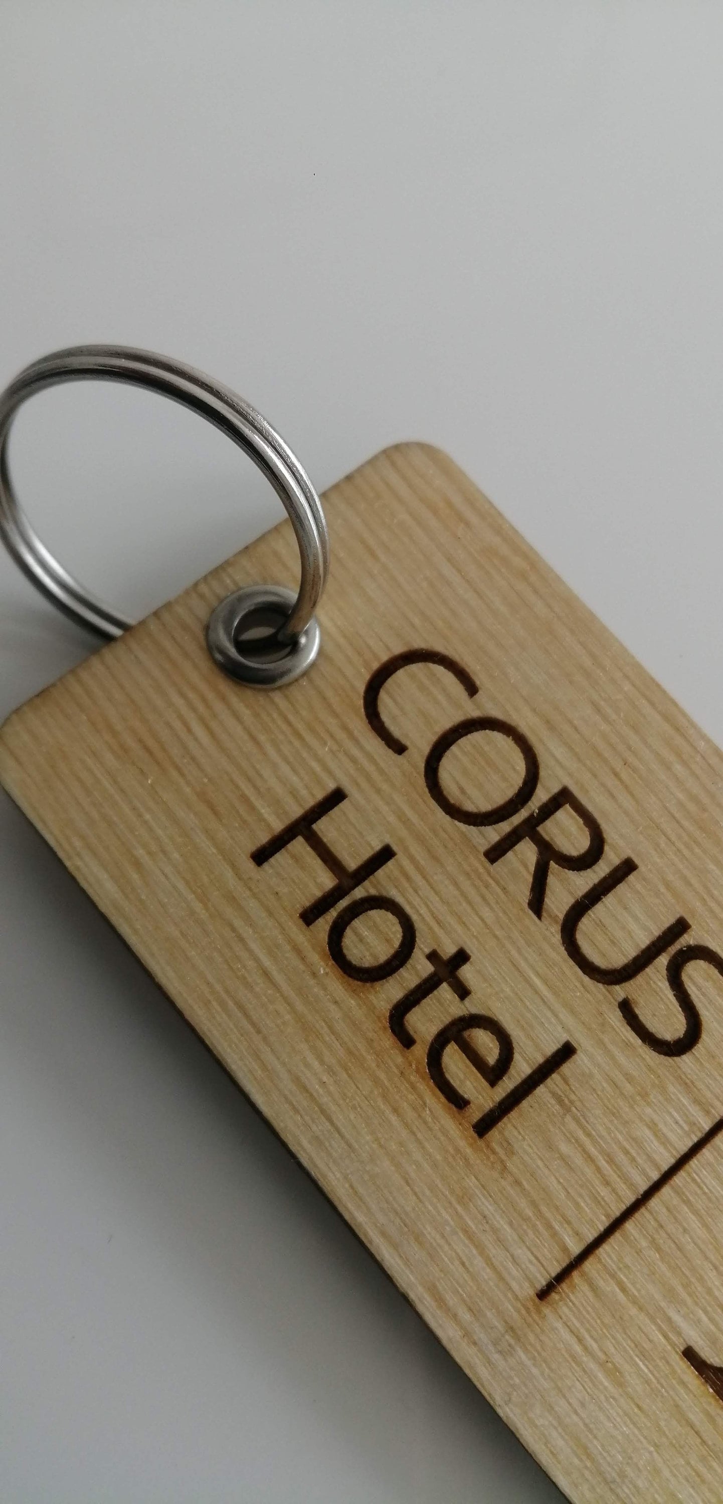 Key-fob large Hotel B&B Motel Personalised Engraving Name - Etsy UK