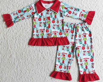 Grinch Pajamas | Etsy