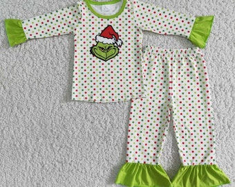 Grinch Pajamas | Etsy