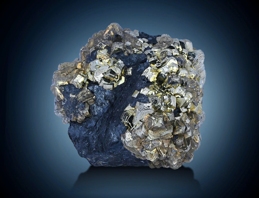 124 Gram Beautiful Pyrite Flower Aesthetic Crystal - Etsy