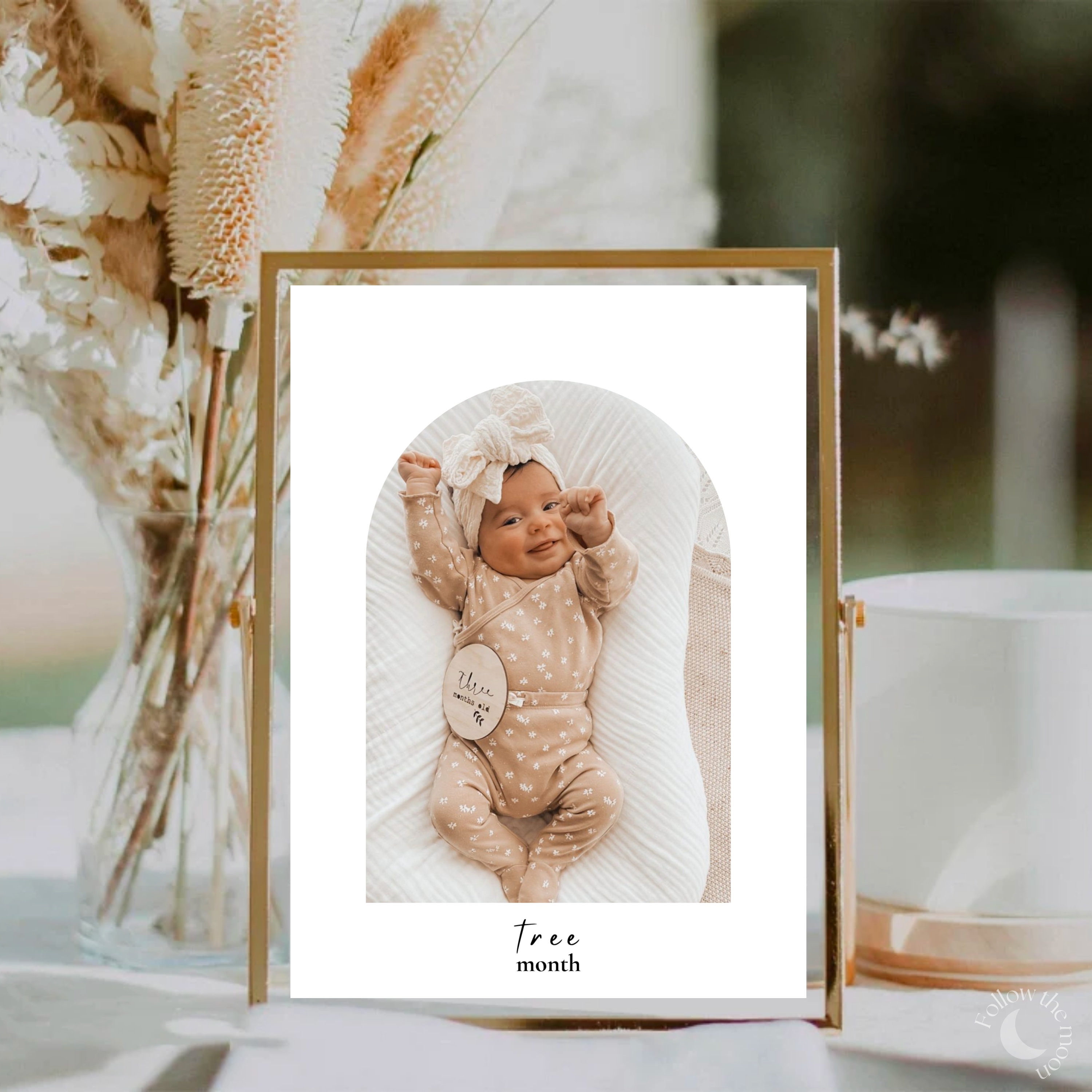 Baby's First Year Poster Canva Template 1st Birthday - Etsy