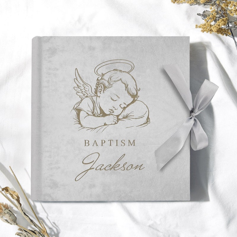 Baptism Photo Book - Etsy