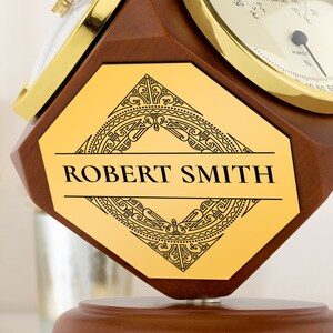 Personalized Weather Station: Thermometer, Clock, Barometer and ...