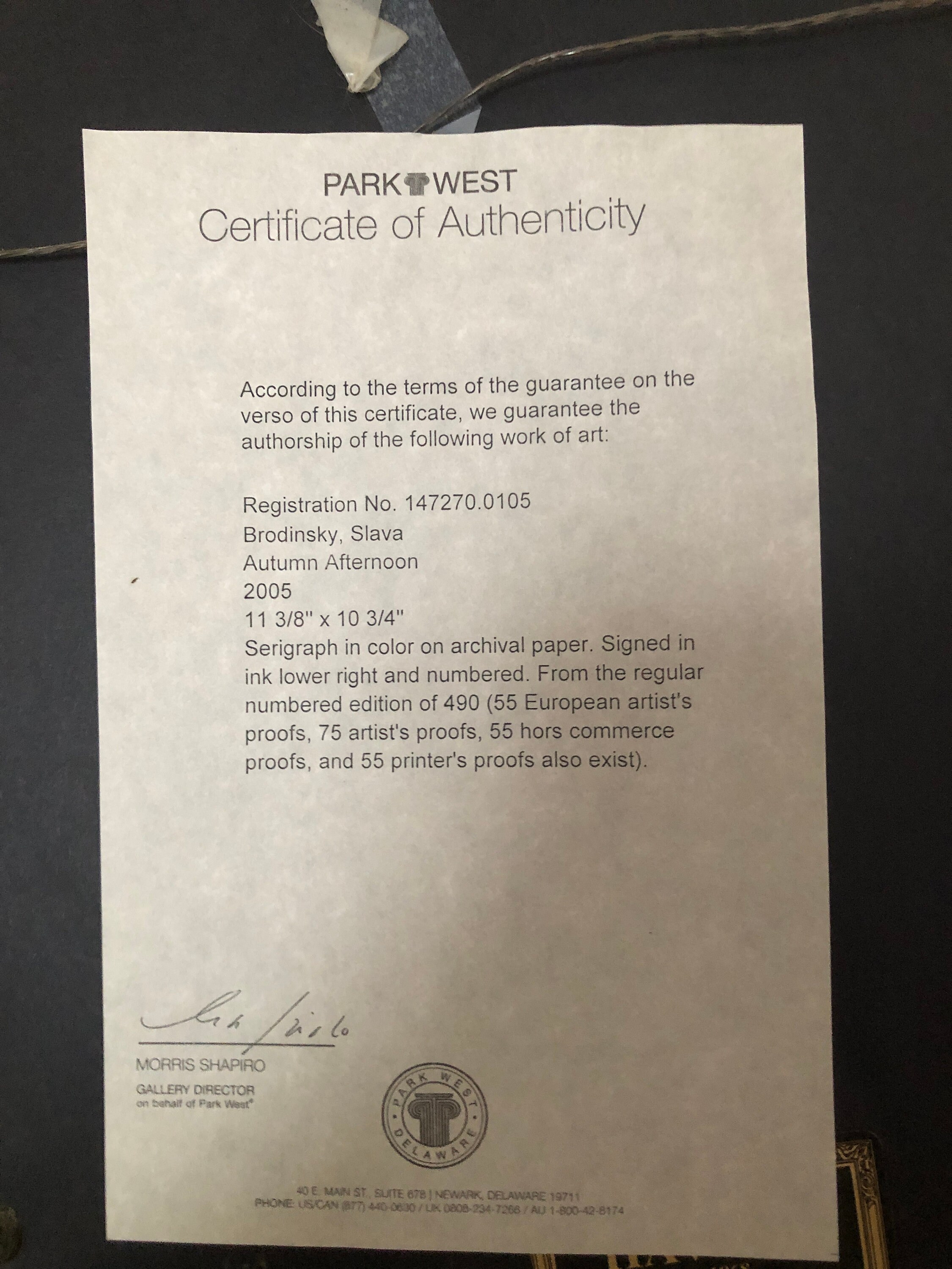 Brodinsky Slava Two Seriographs - Etsy