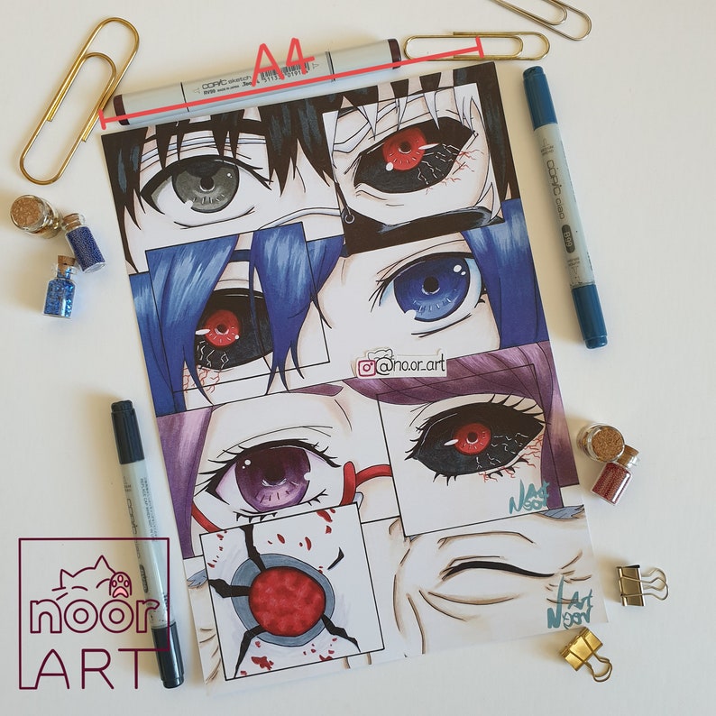 Eye Collages With Options - Etsy