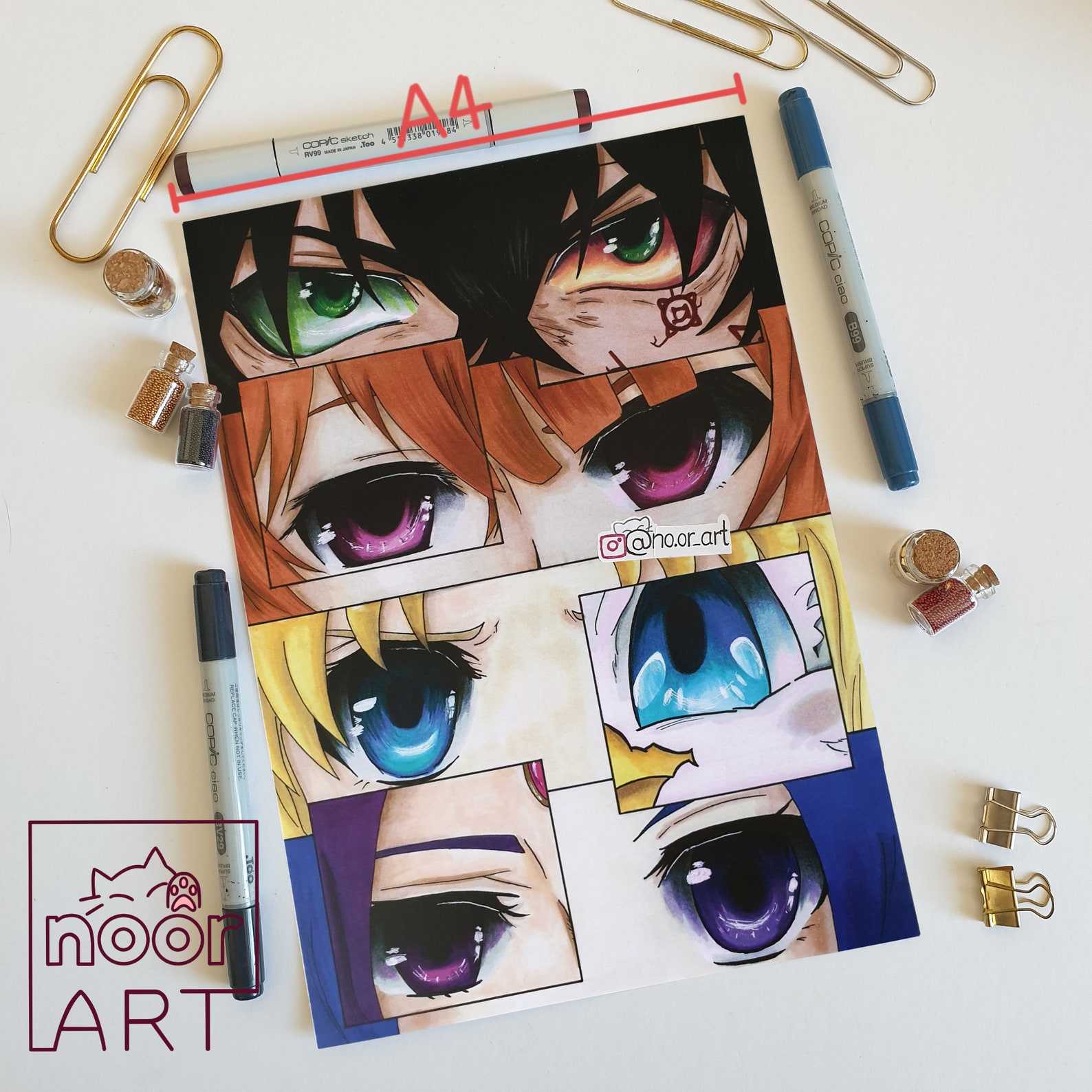 Eye Collages With Options - Etsy