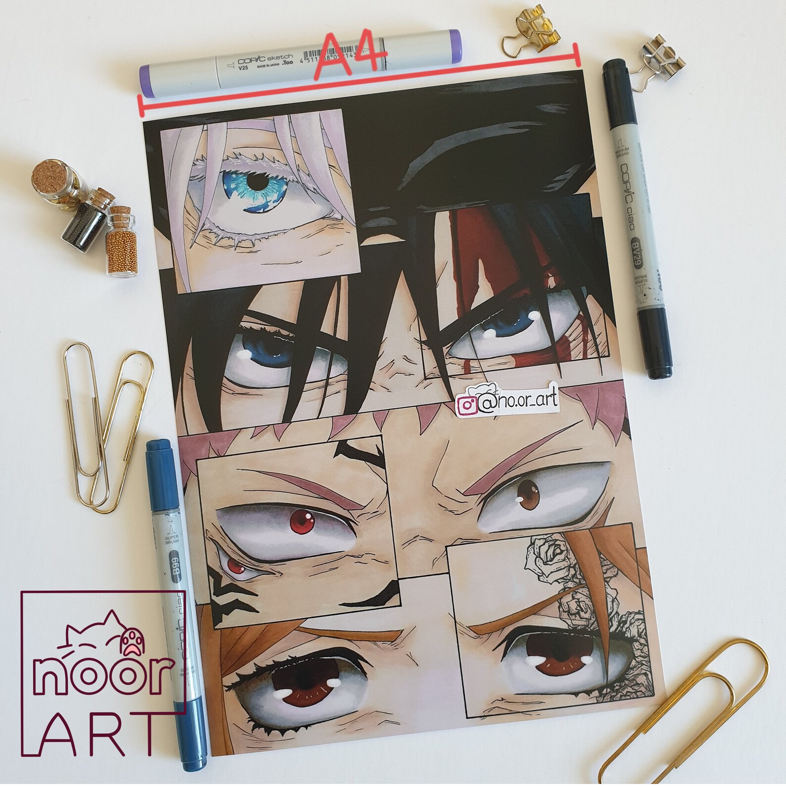 Eye Collages With Options - Etsy