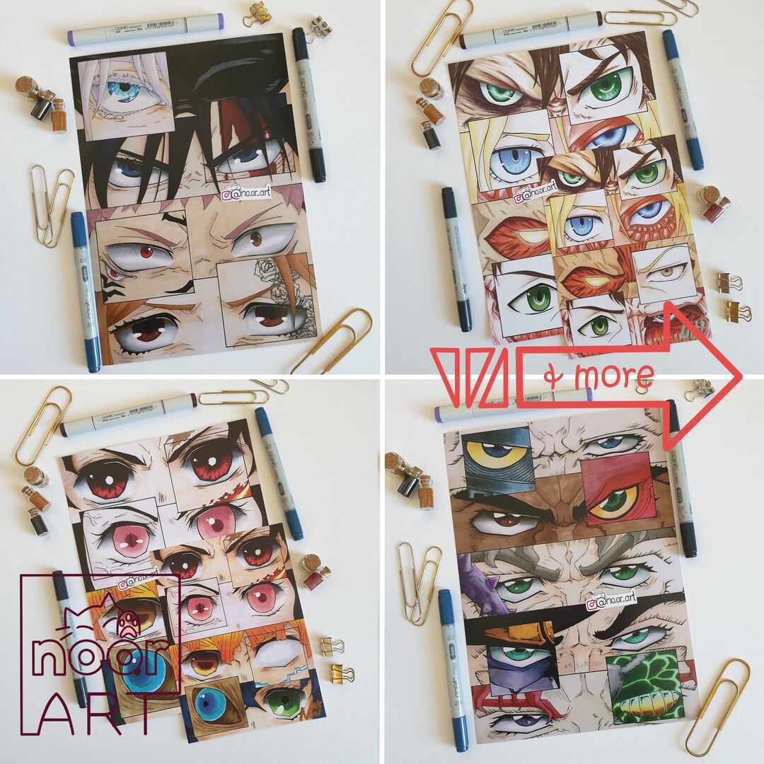 Eye Collages With Options - Etsy