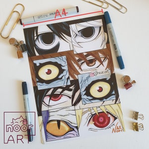 Eye Collages With Options - Etsy