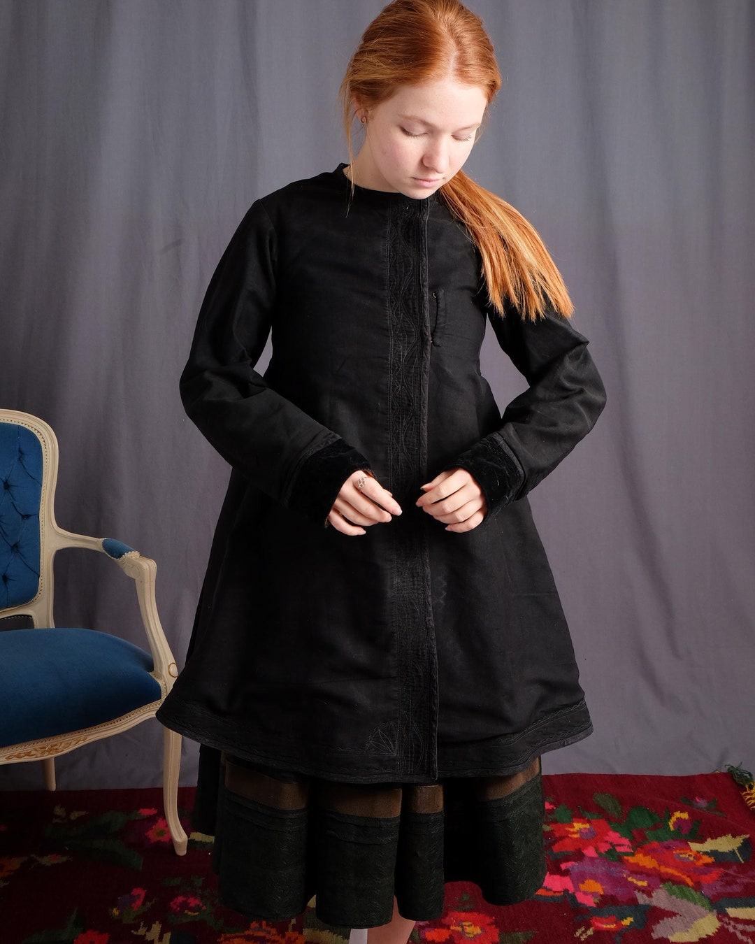 Antique Coat Small Size Antique Coat Authentic Outfit Antique Jacket ...