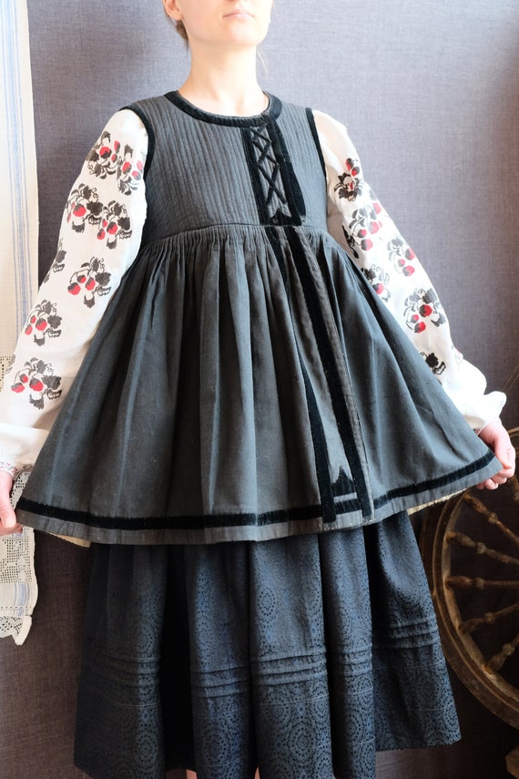 Ukrainian Zinkiv RARE Poltava Ukrainian vest kersetka… - Gem