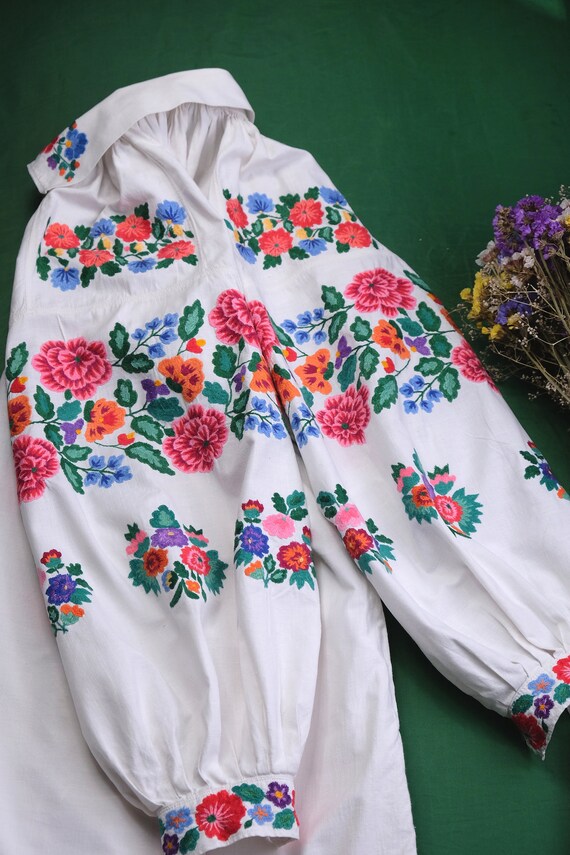 Antique Polissia dress Very nice floral dress Antique… - Gem