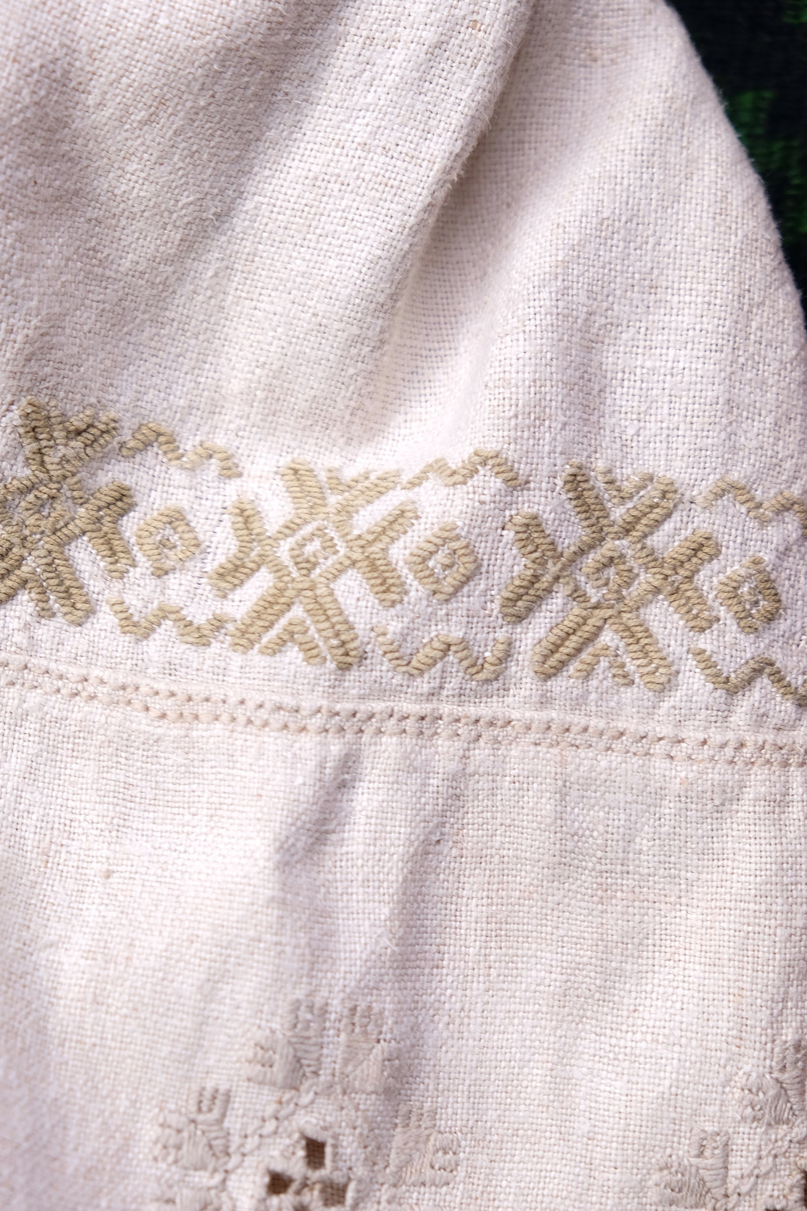 Very Ancient Embroidered Dress Natural Dye Embroidering - Etsy