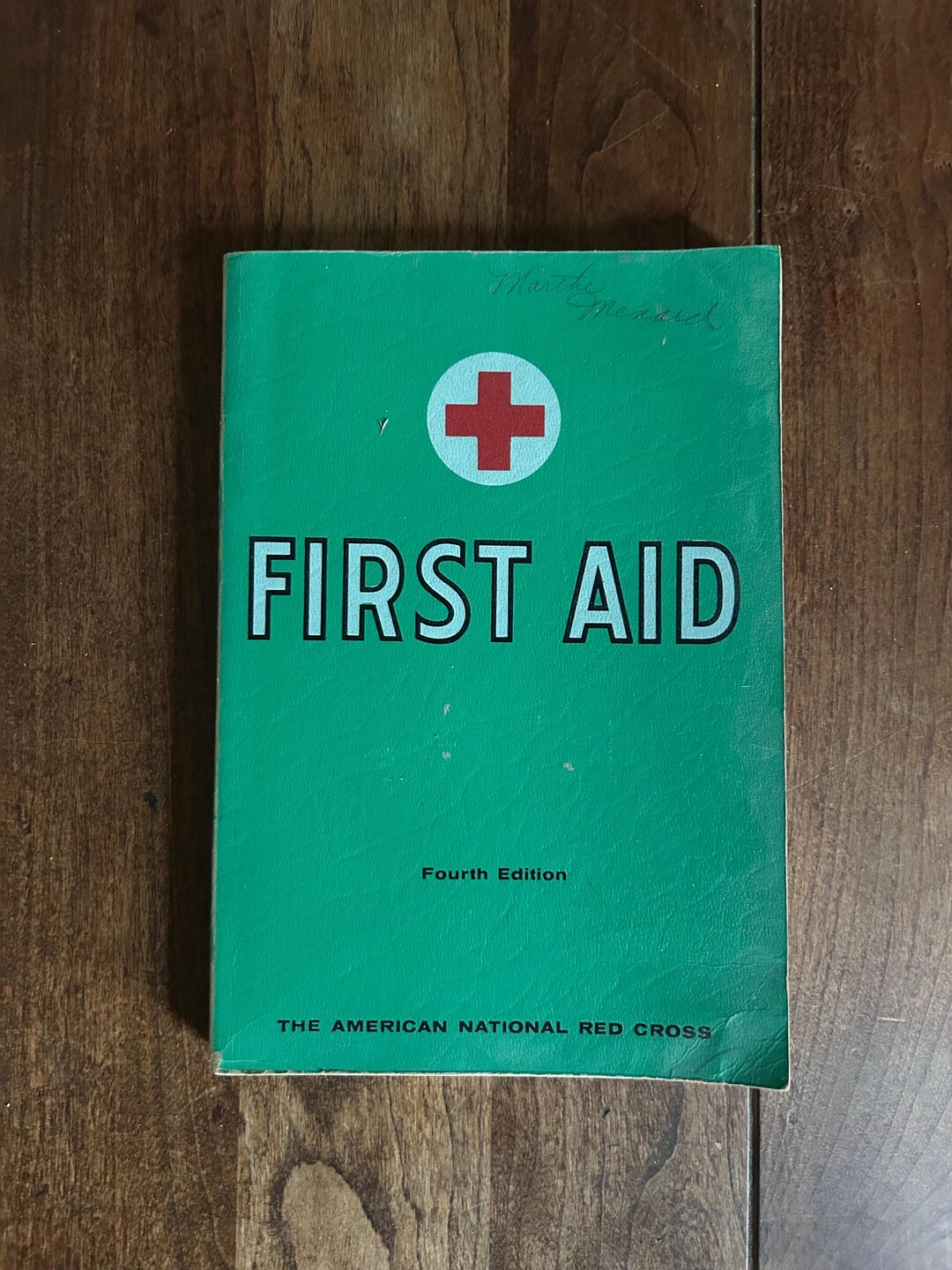 Vintage American Red Cross First Aid Book - Etsy