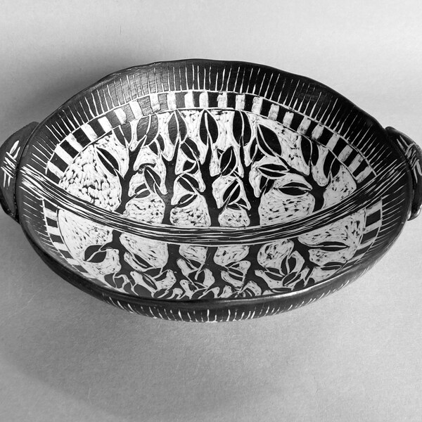Sgraffito Carved - Etsy