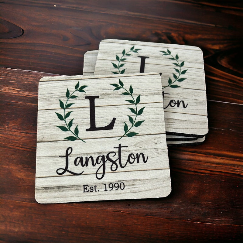 Personalized Coaster - Etsy