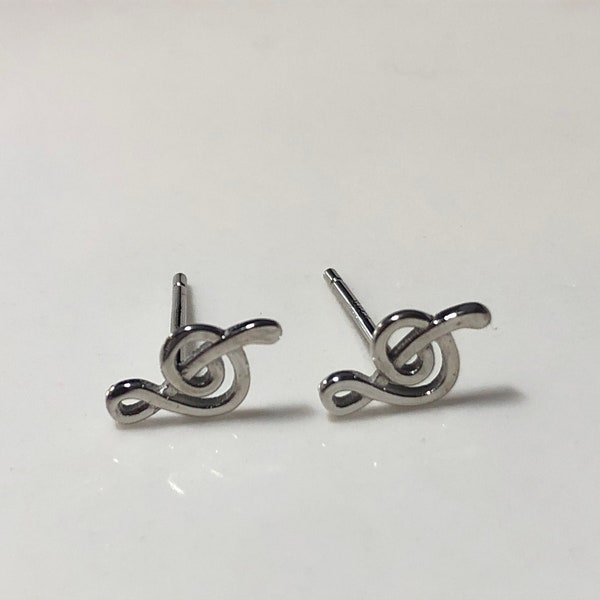 Music Note Earrings - Etsy