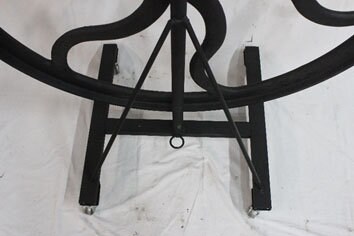 Antique Flywheel on Stand - Etsy