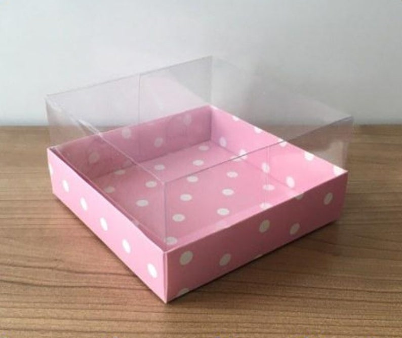 Folding Disassembled Box 4.7''X4.7''X2.4'' Sizes 10 Pcs Cardboard Box ...