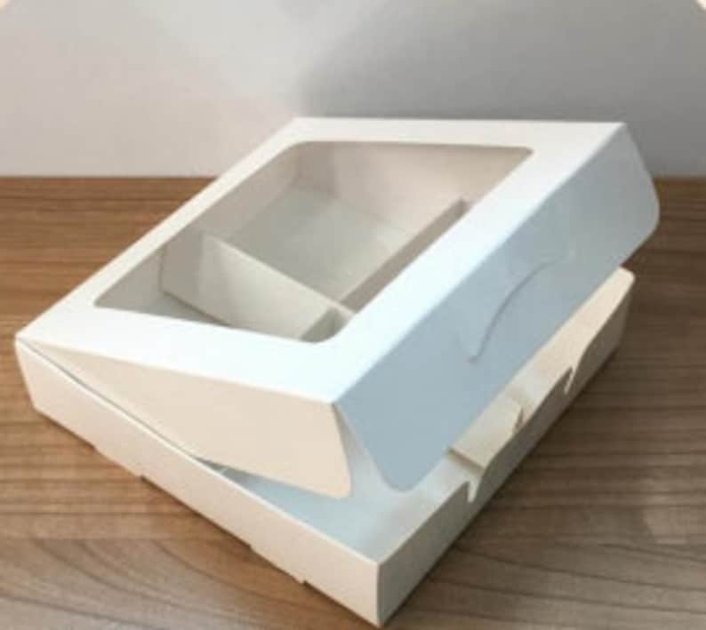 Folding Disassembled Box 12x12x3 Cm - 4.72"x4.72"x1.18" Inch Size Gift ...