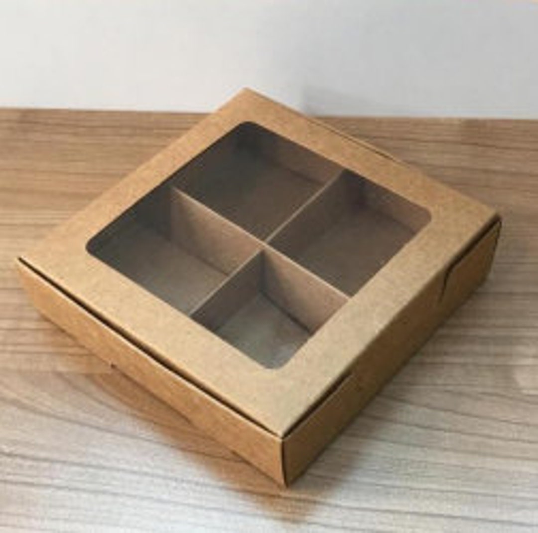 Folding Disassembled Box 12x12x3 Cm - 4.72"x4.72"x1.18" Inch Size Gift ...