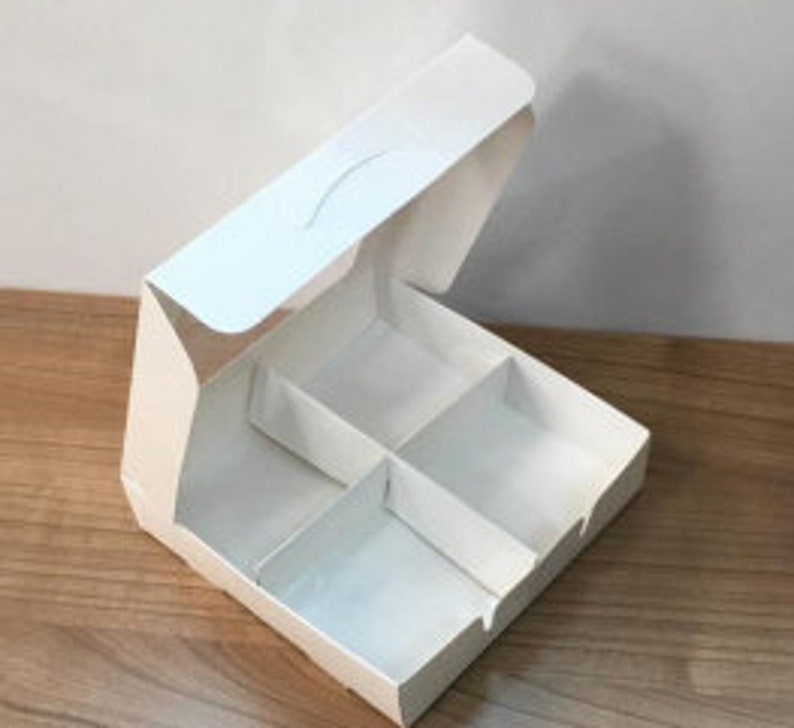Folding Disassembled Box 10x10x3 Cm - Etsy